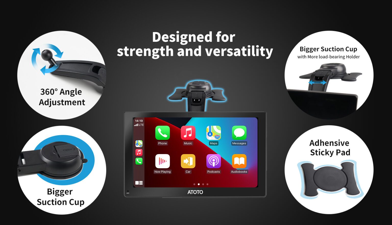 Revolutionizing Your Drive: The ATOTO P909PR 9Inch Portable Android Car ...