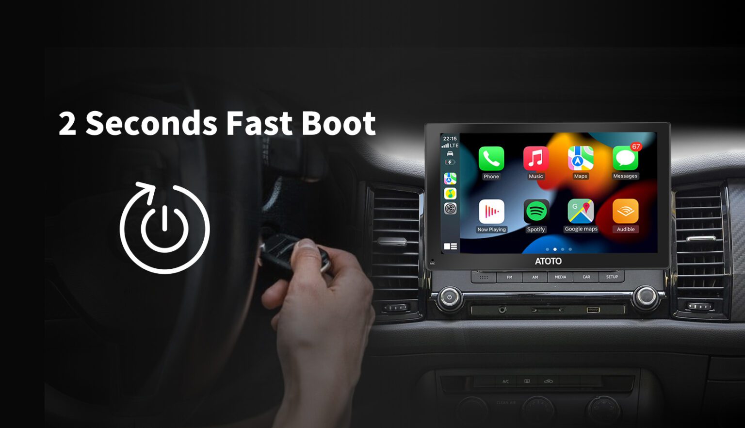 Revolutionizing Your Drive: The ATOTO P909PR 9Inch Portable Android Car ...